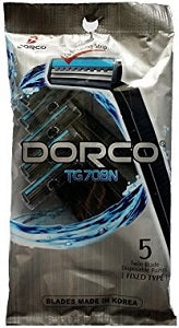 Buy Dorco Twin Blade Disposable Razors TG708N x5 in Nigeria | Men's ...