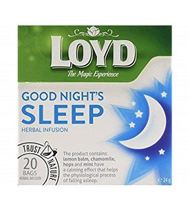 Buy Loyd Good Night's Sleep Herbal Infusion 24 g x20 in Nigeria | Tea ...