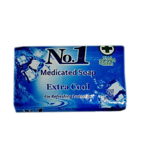 Buy No.1 Medicated Soap Extra Cool 120 g x6 in Nigeria | Bath Time ...