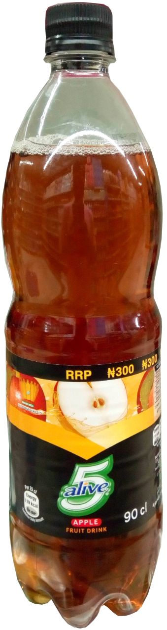 Buy 5 Alive Apple 90 cl in Nigeria | Fruit Juice & Flavoured Drinks ...