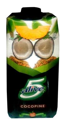 Buy 5 Alive Cocopine 75 cl x6 in Nigeria | Fruit Juice & Flavoured ...