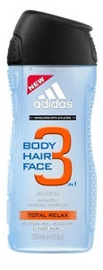 Buy Adidas Shower Gel & Shampoo 3 in 1 Ginger Relaxing 250 ml in ...