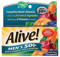 Buy Alive Men's 50+ 50 Tablets in Nigeria | Vitamins & Supplements ...