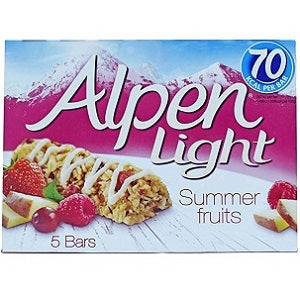 Buy Alpen Light Cereal Bar Summer Fruits 95 g x5 in Nigeria | Energy ...