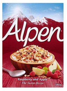 Buy Alpen Muesli Raspberry & Apple 560 g in Nigeria | Breakfast Cereals ...