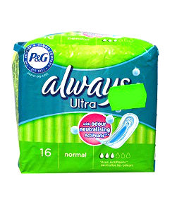 Buy Always Ultra Normal x16 in Nigeria | Feminine Care | Supermart.ng ...