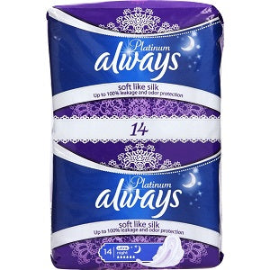 Buy Always Ultra Platinum Extra Long x14 in Nigeria | Feminine Care ...