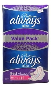 Buy Always Ultra Platinum Long x16 in Nigeria | Feminine Care ...