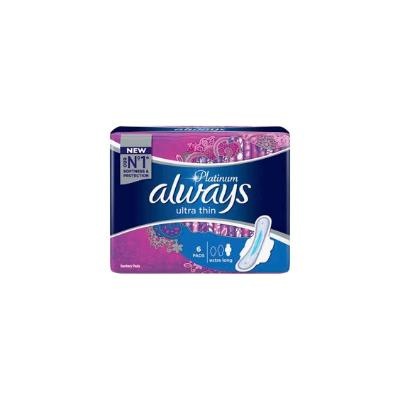 Buy Always Ultra Platinum Sanitary Pads Extra Long x6 in Nigeria ...