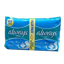 Buy Always Ultra Thin With Wings Extra Long x14 in Nigeria | Feminine ...