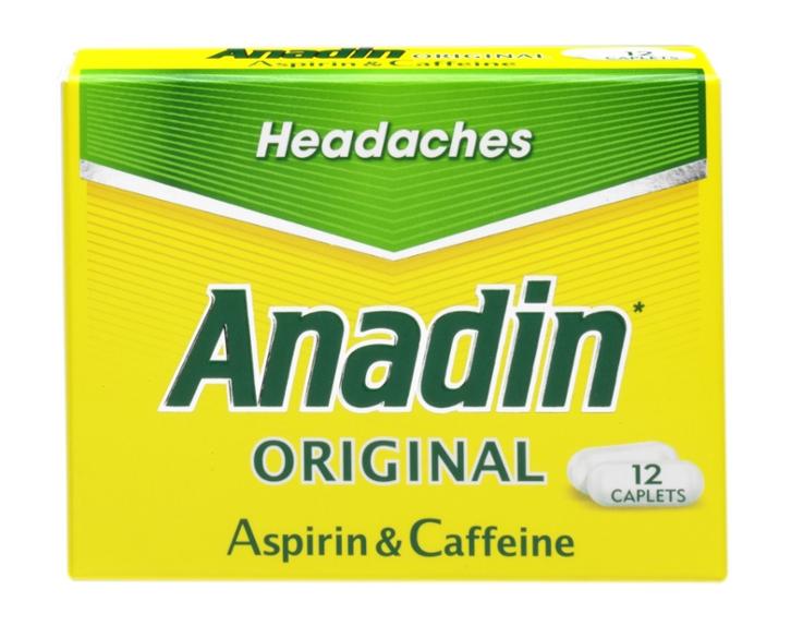 Buy Anadin Original 12 Caplets in Nigeria | Headaches & Pain ...