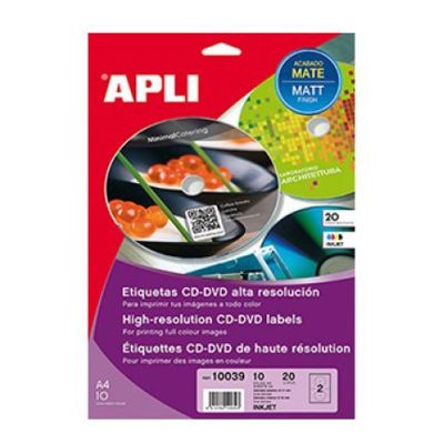 Buy Apli CD Insert 200G 10 Sheets in Nigeria | Envelopes & Labels ...