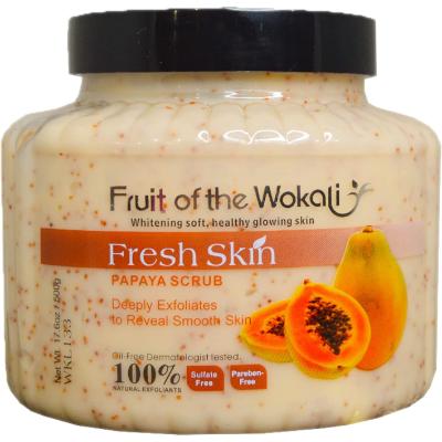 Buy Fruit Of The Wokali Fresh Skin Papaya Scrub 500 g in Nigeria | Bath ...