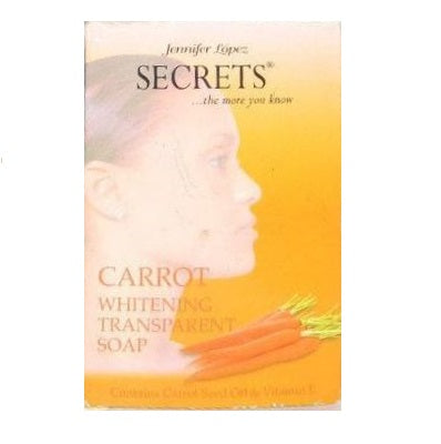 Buy Secrets Carrot Whitening Transparent Soap 150 g in Nigeria | Bath ...