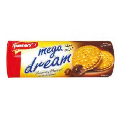 Buy Palmary Mega Dream Cream Filled Biscuits Chocolate 320 g in Nigeria ...