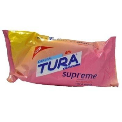 Buy Tura Supreme Soft & Gentle Soap Peach 65 g in Nigeria | Bath Time ...
